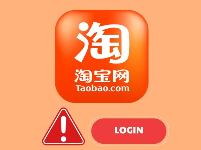 Không Đăng Nhập Được Taobao Phải Làm Sao? Nguyên Nhân Và Cách Khắc Phục